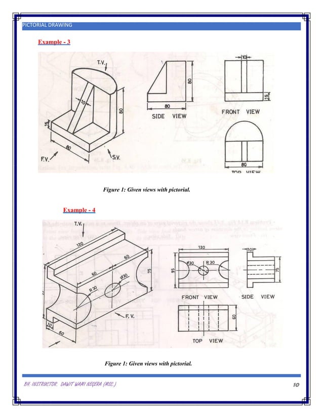 Pictorial Drawing | PDF | 3-D Graphics | Computer Software and Applications