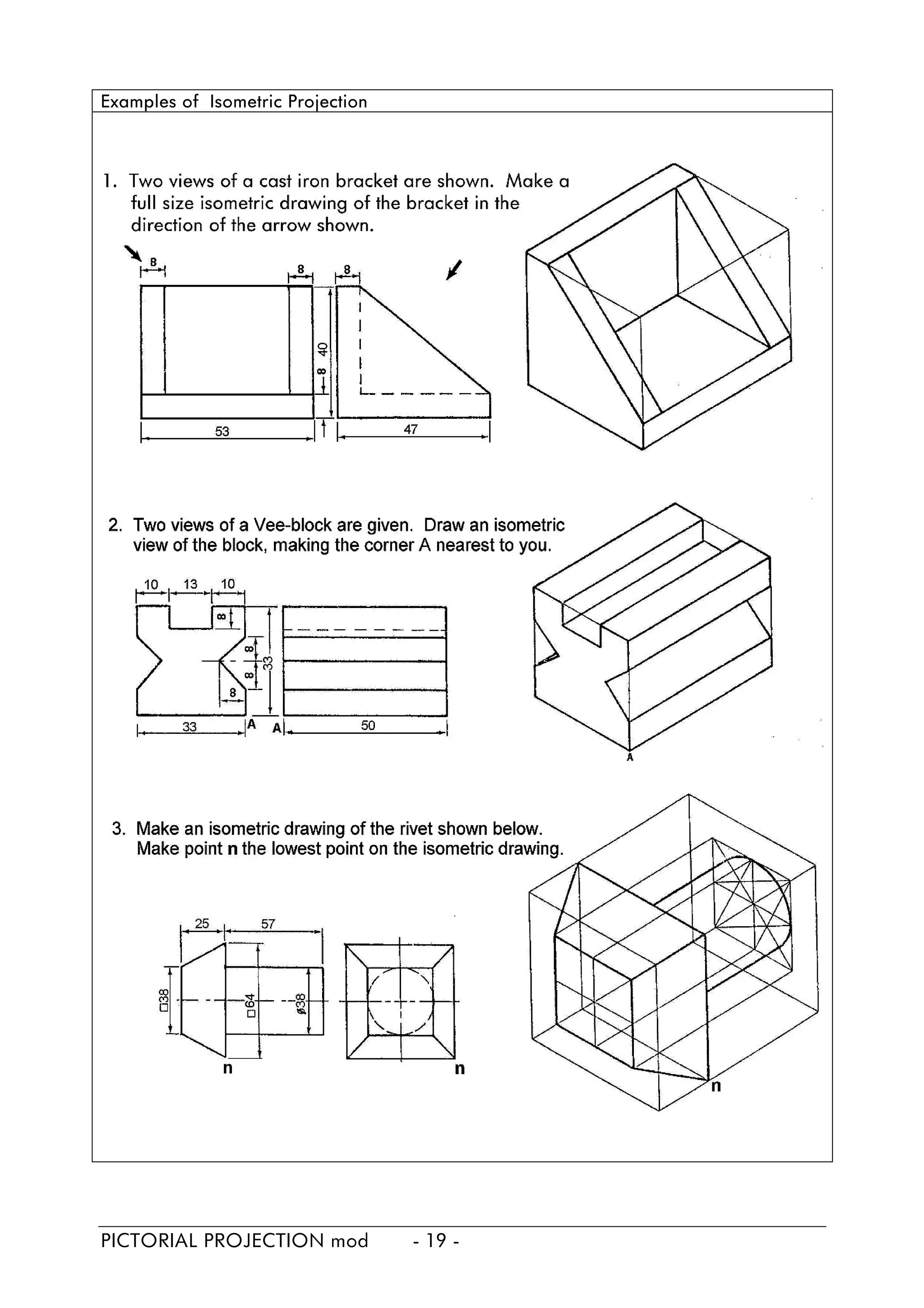 Pictorial projection | PDF
