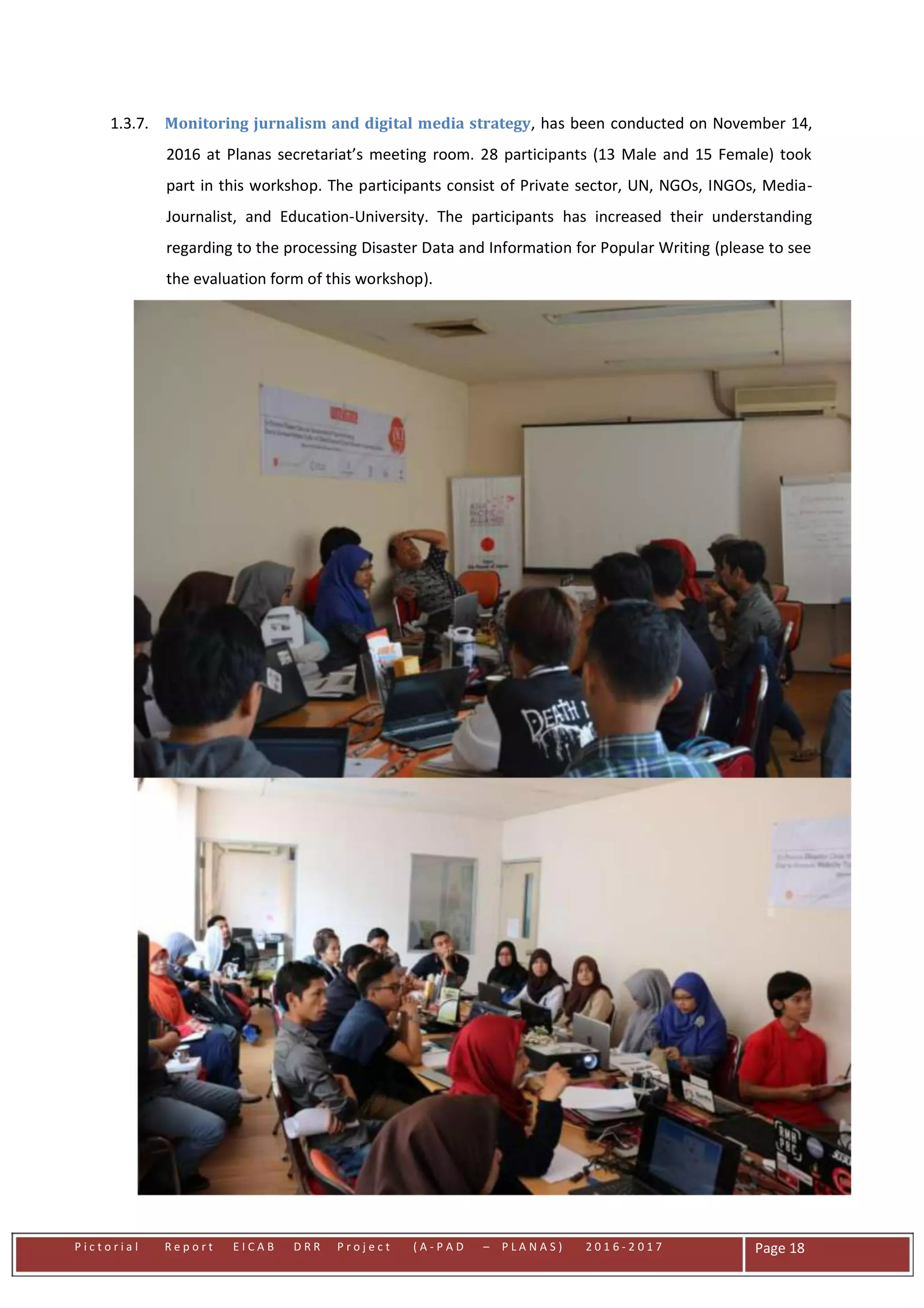 Pictorial report eicab drr 2016 2017 | PDF