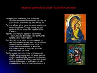 Pictura Icoanelor Pe Sticla | PPT