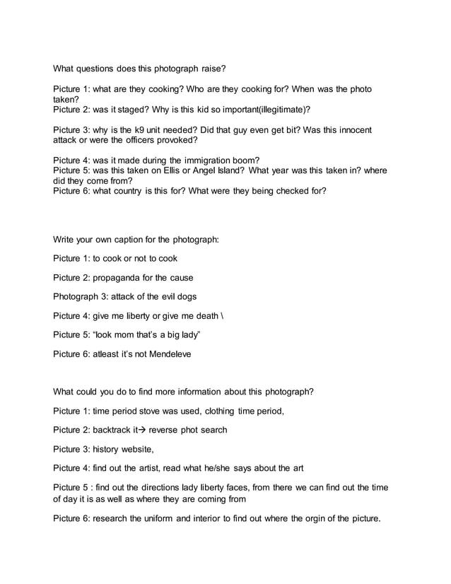 Picture analysis | DOCX