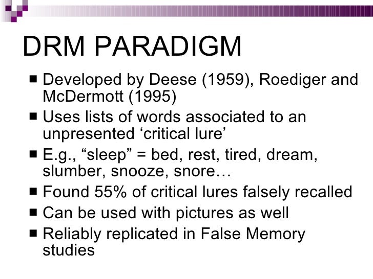 Picture and word false memory in autism spectrum disorder, Megan Borl…