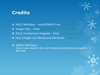 Picture Archival and Communication System [PACS] - Overview | PPTX