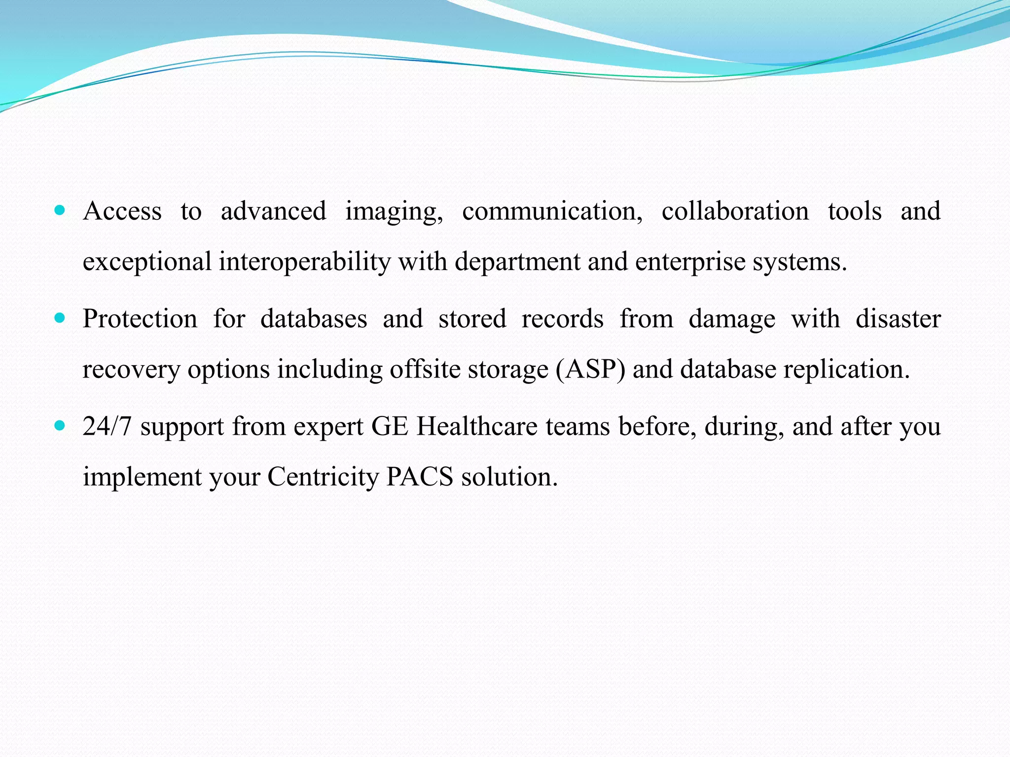 Picture Archiving and Communication System (PACS) | PPTX