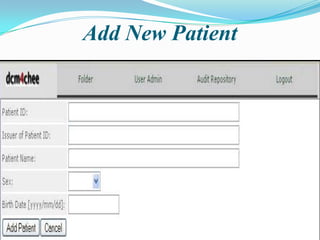 Picture Archiving and Communication System (PACS) | PPTX