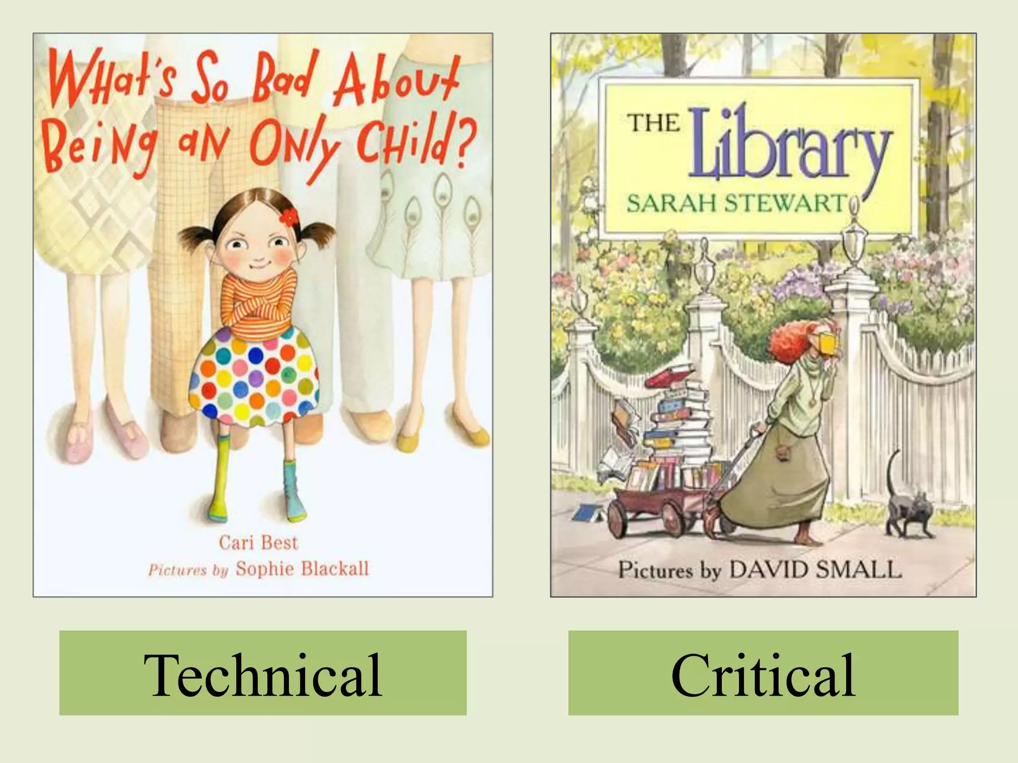 Visual Design: Picture Book Analysis | PPTX