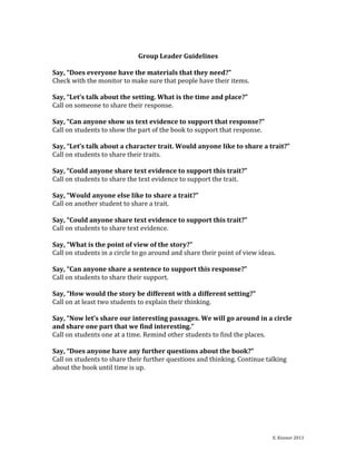 Picture book literature circles | PDF | Art and Photography | Books and ...