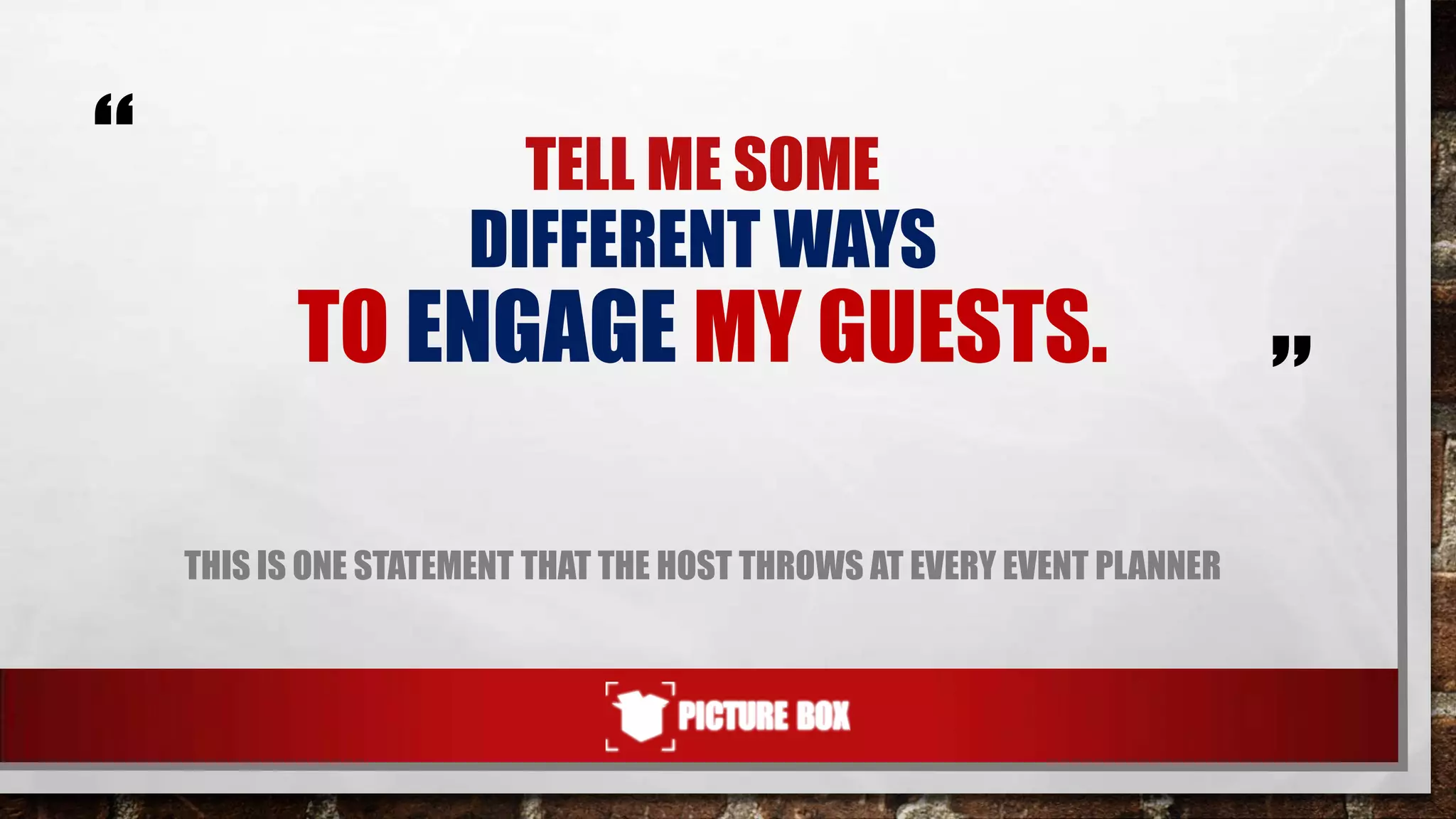 Picturebox - Bangalore first Photo Booth Rental | PPTX