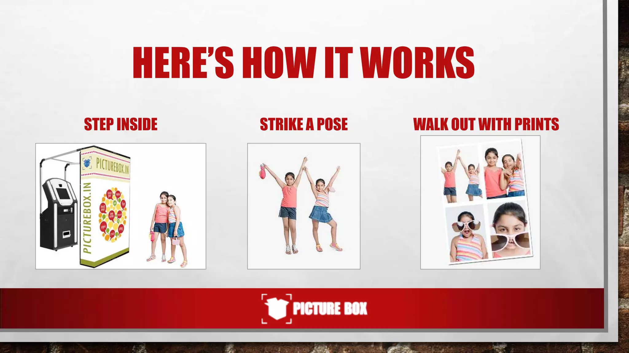 Picturebox - Bangalore first Photo Booth Rental | PPTX