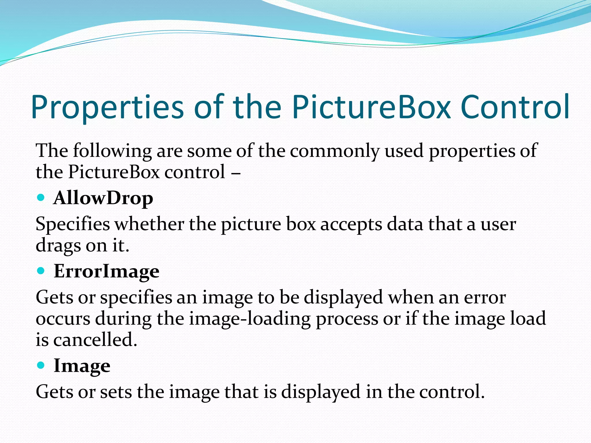 Picture box control | PPTX