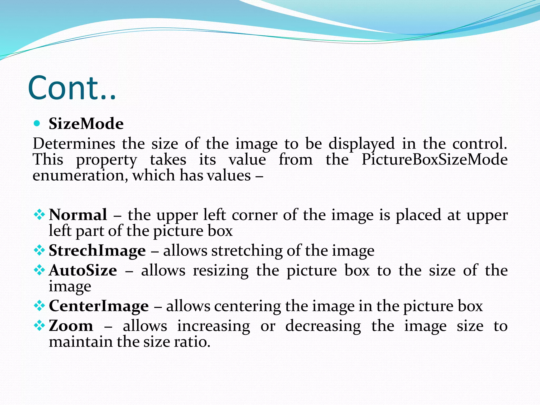Picture box control | PPTX
