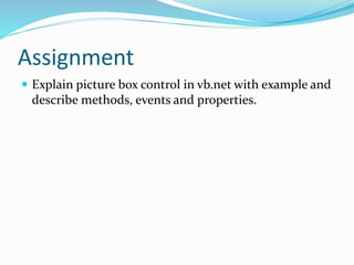 Picture box control | PPTX