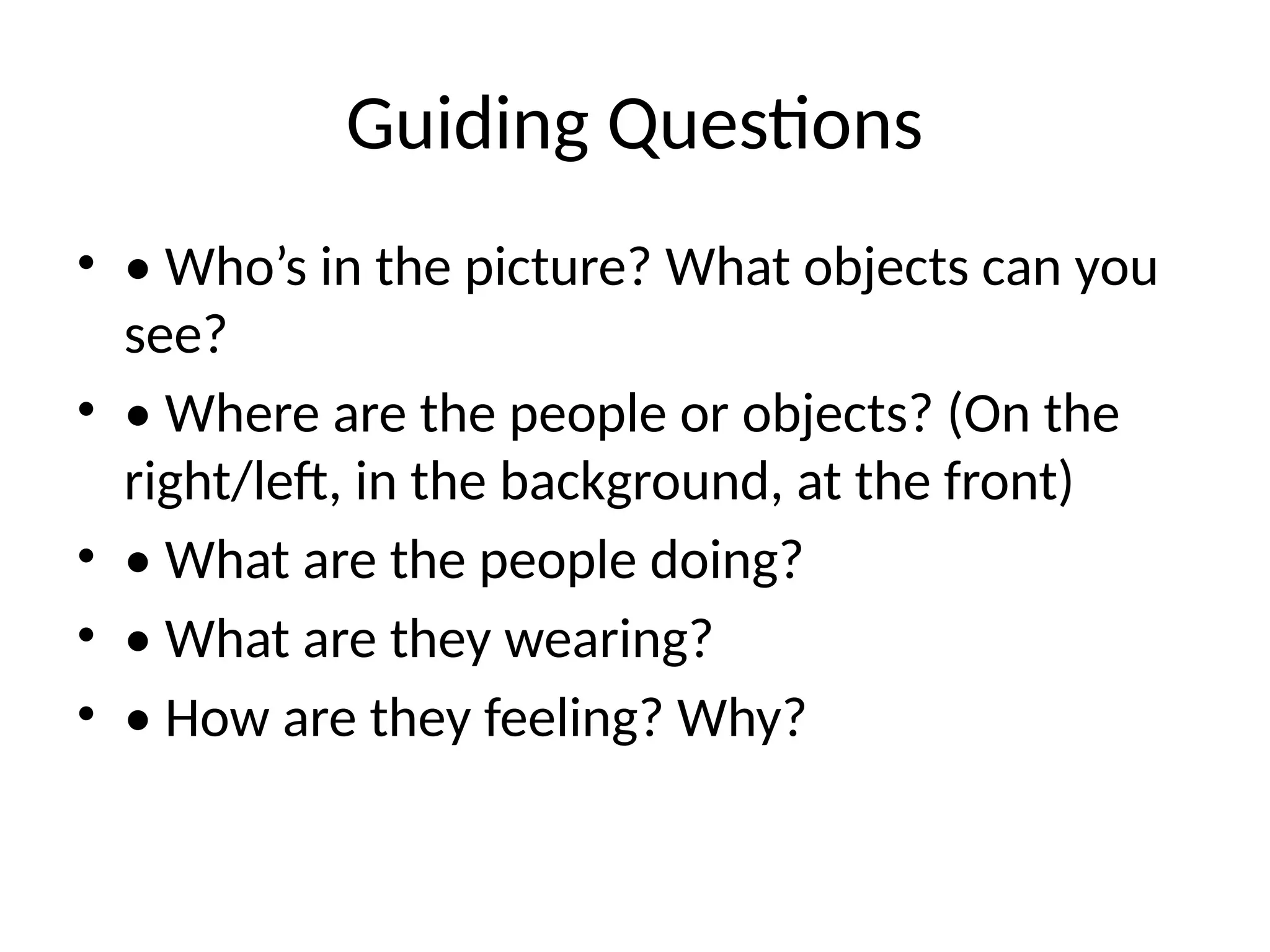Picture_Description_Presentation.pptx This is a lesson on describing a ...