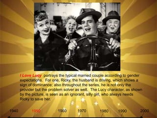 Gender Stereotypes on Television | PPTX