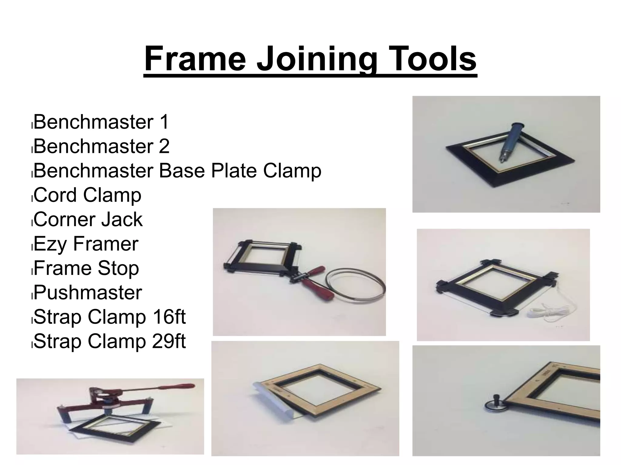 Picture framing tools and equipment | PPTX