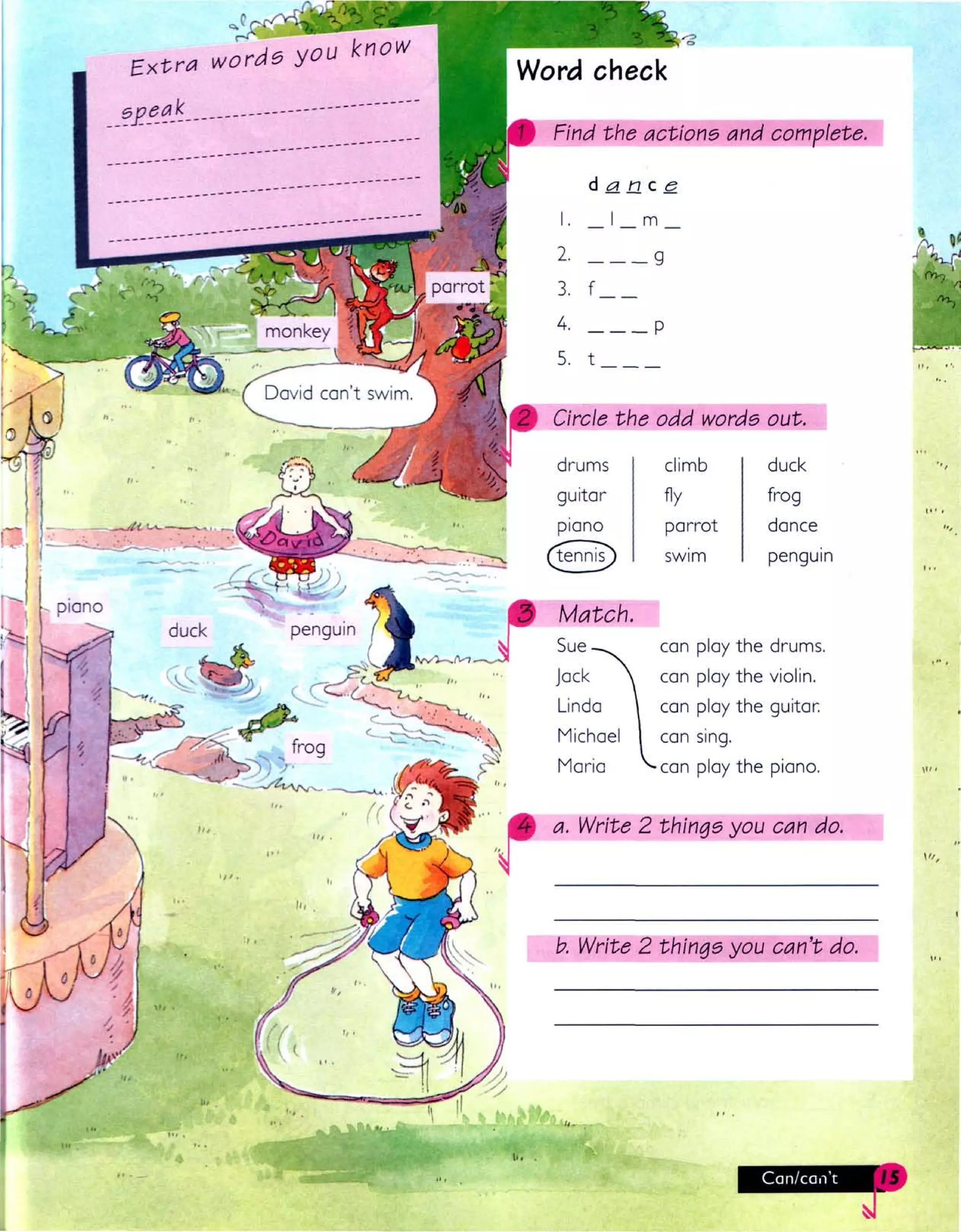 Picture grammar for children 2 | PDF