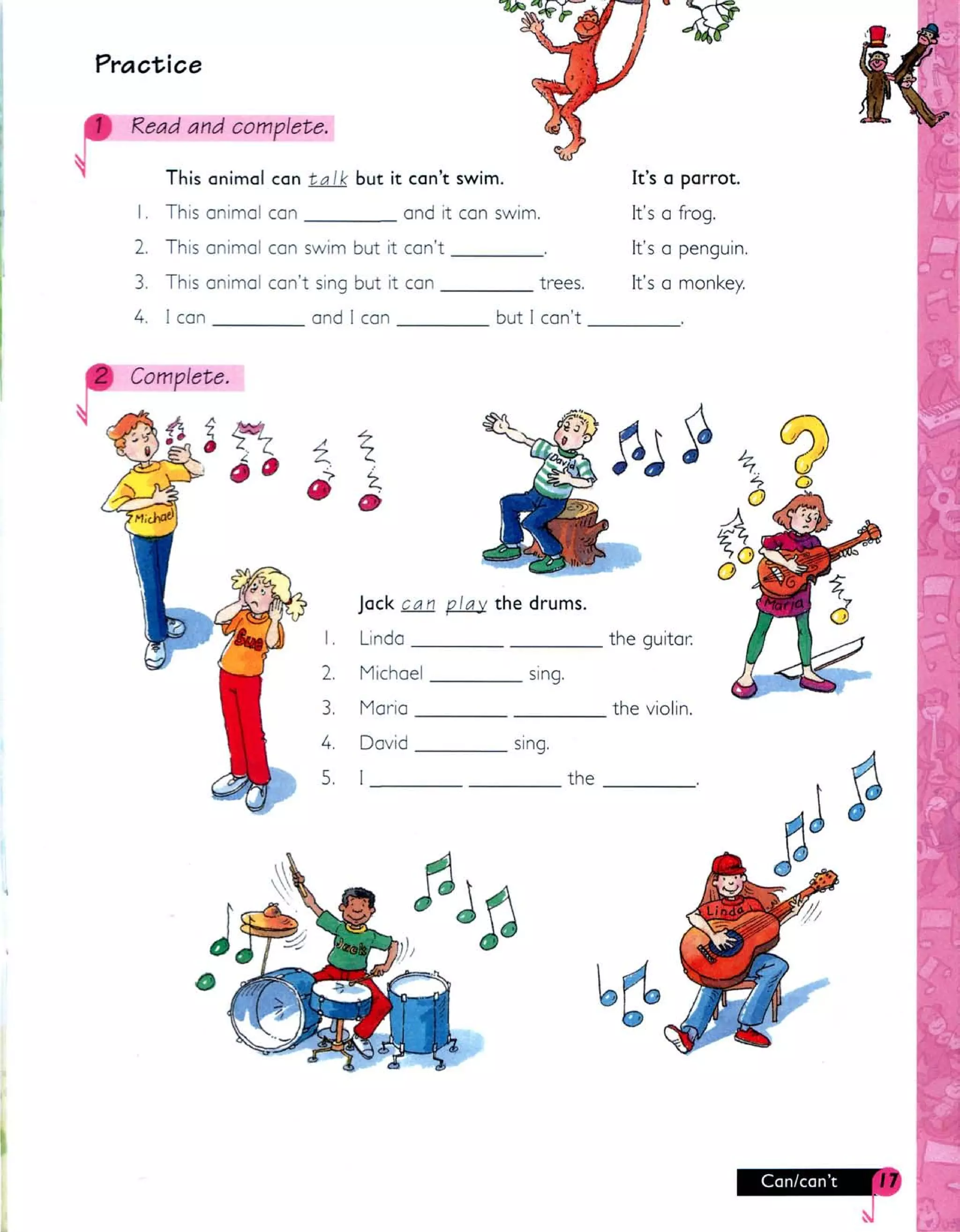 Picture grammar for children 2 | PDF