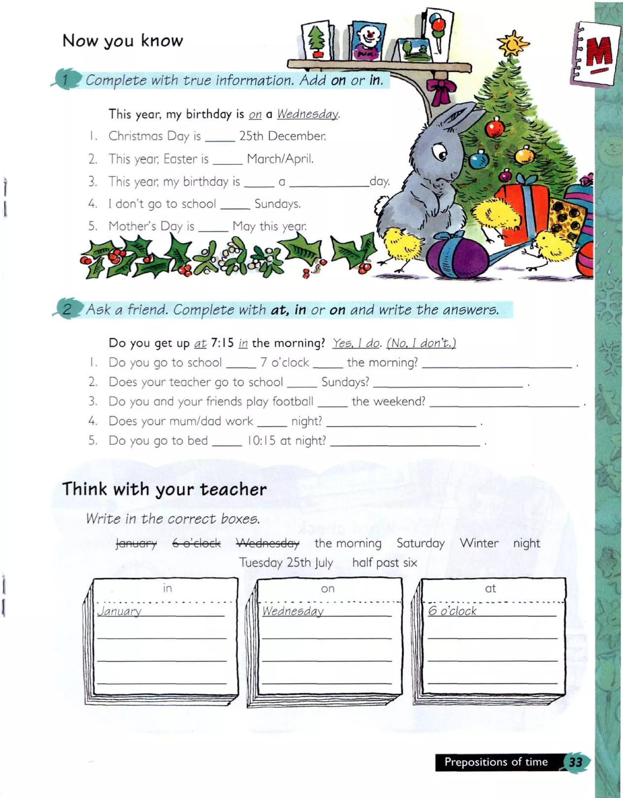 Picture grammar for children 2 | PDF