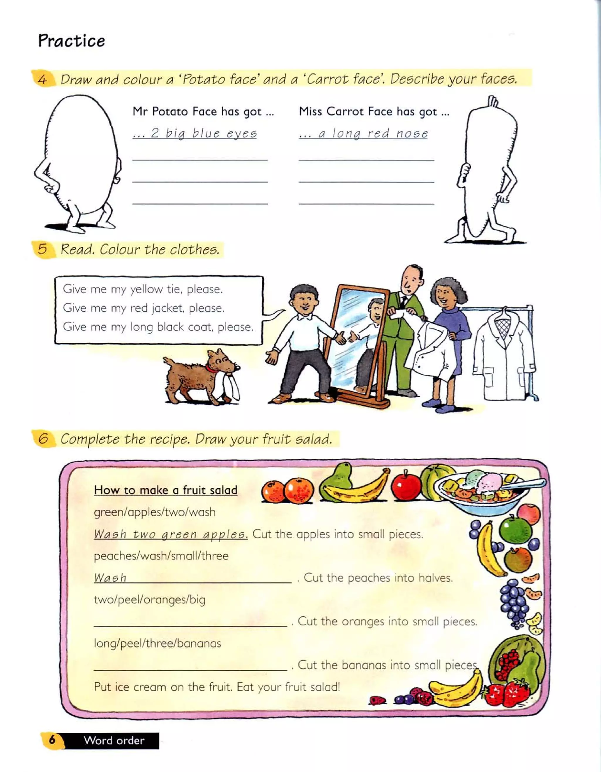 Picture grammar for children 2 | PDF