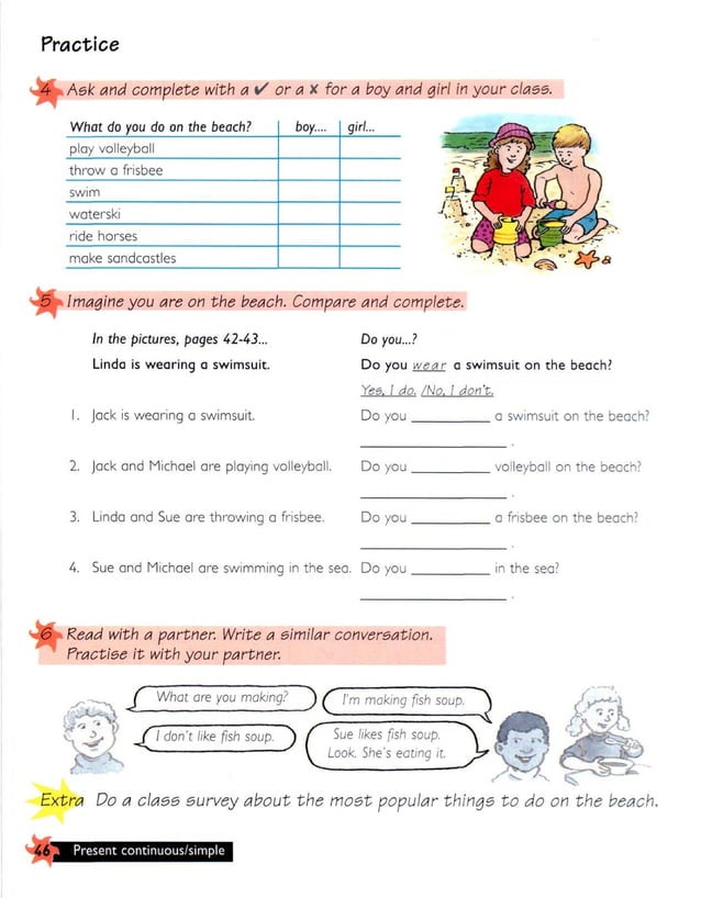 Picture grammar for children 2 | PDF
