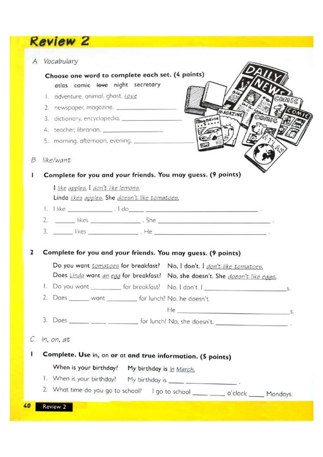 Picture grammar for_children_2 | PDF