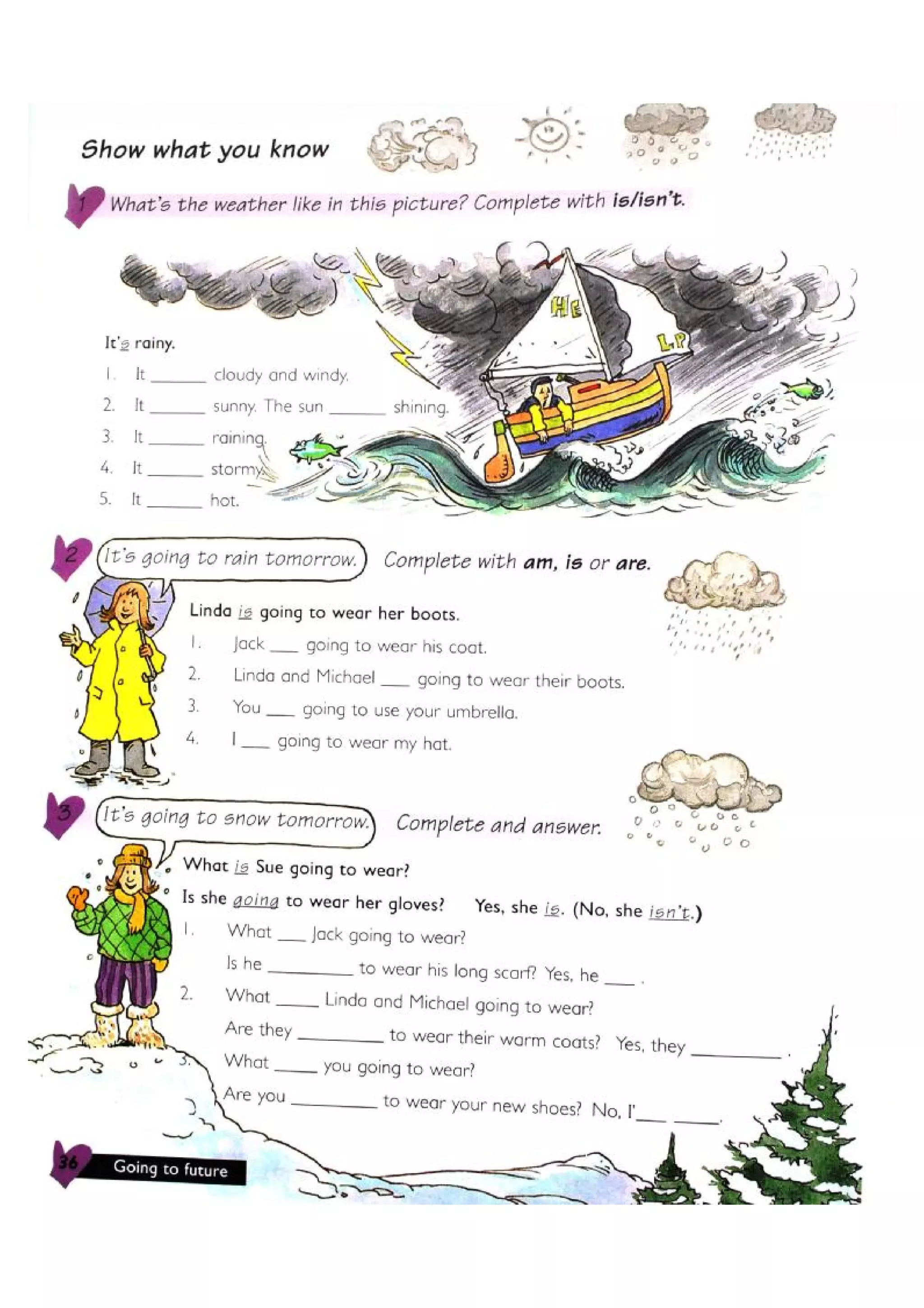 Picture grammar for children 3 | PDF