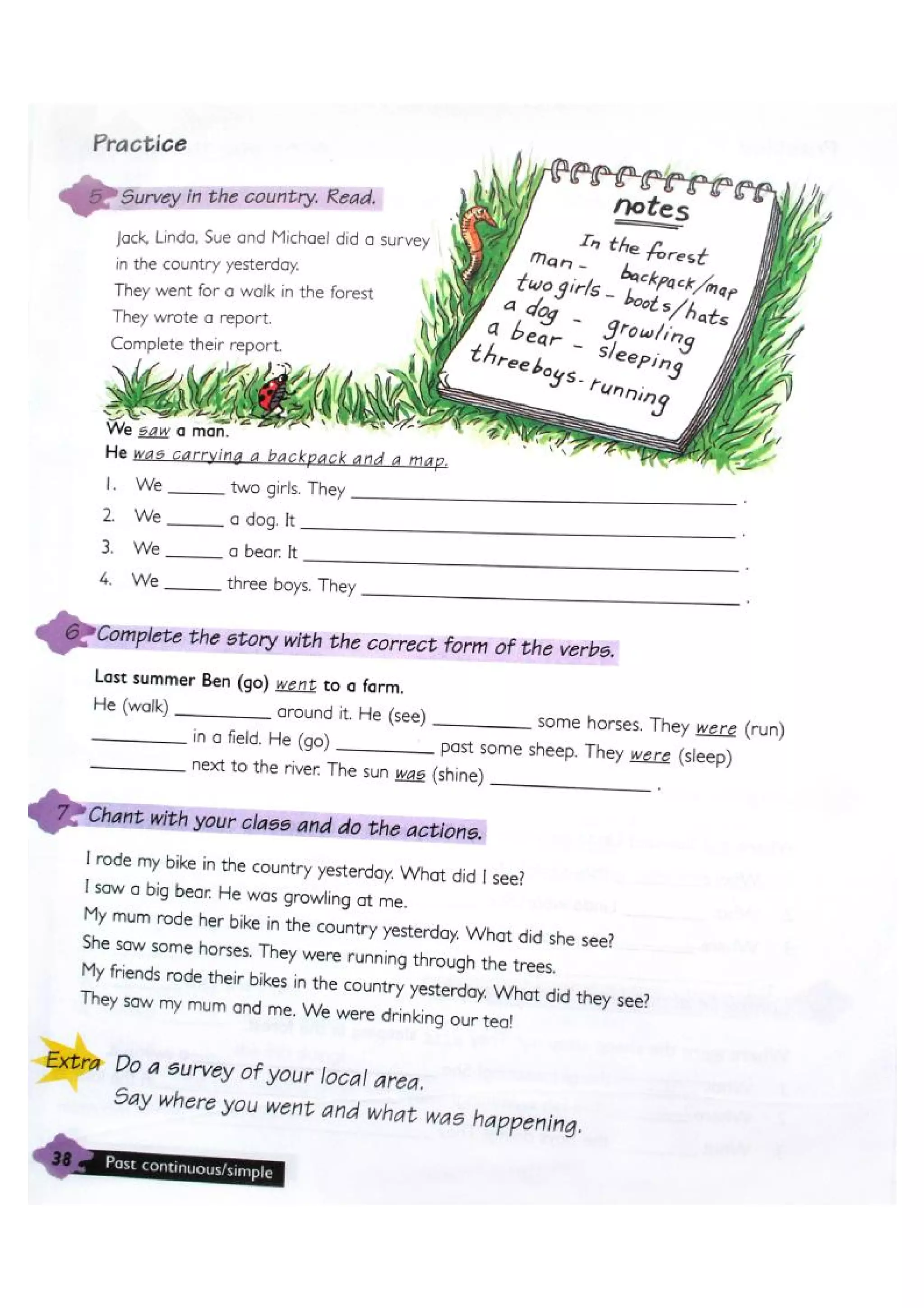Picture grammar for children 4 | PDF