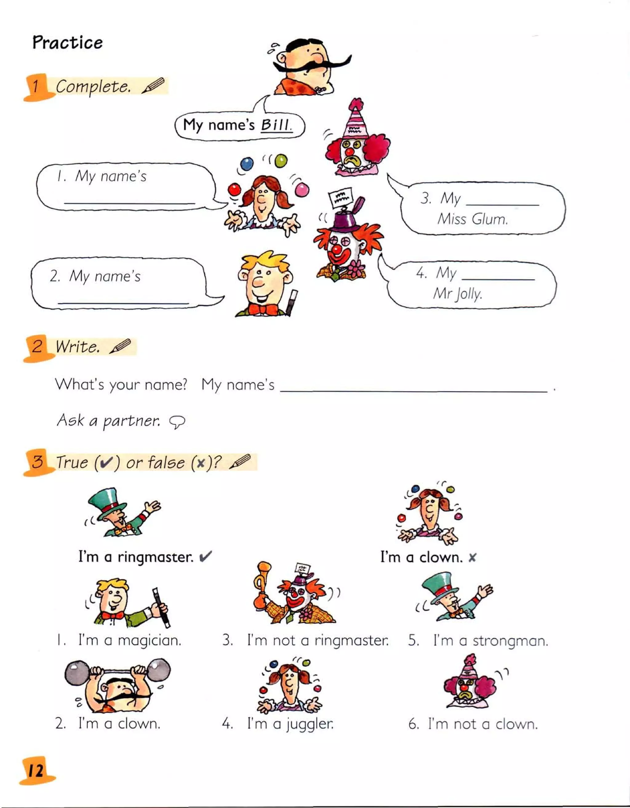 Picture grammar for children starter | PDF