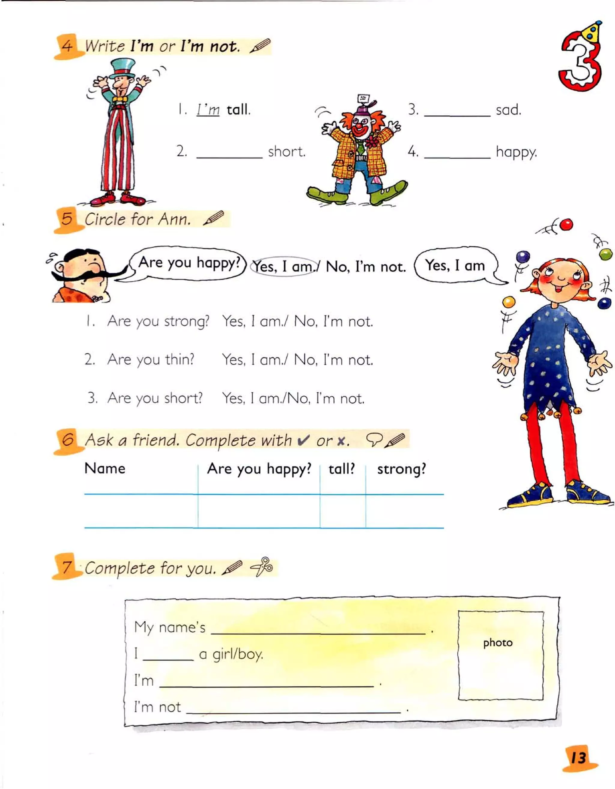 Picture grammar for children starter | PDF
