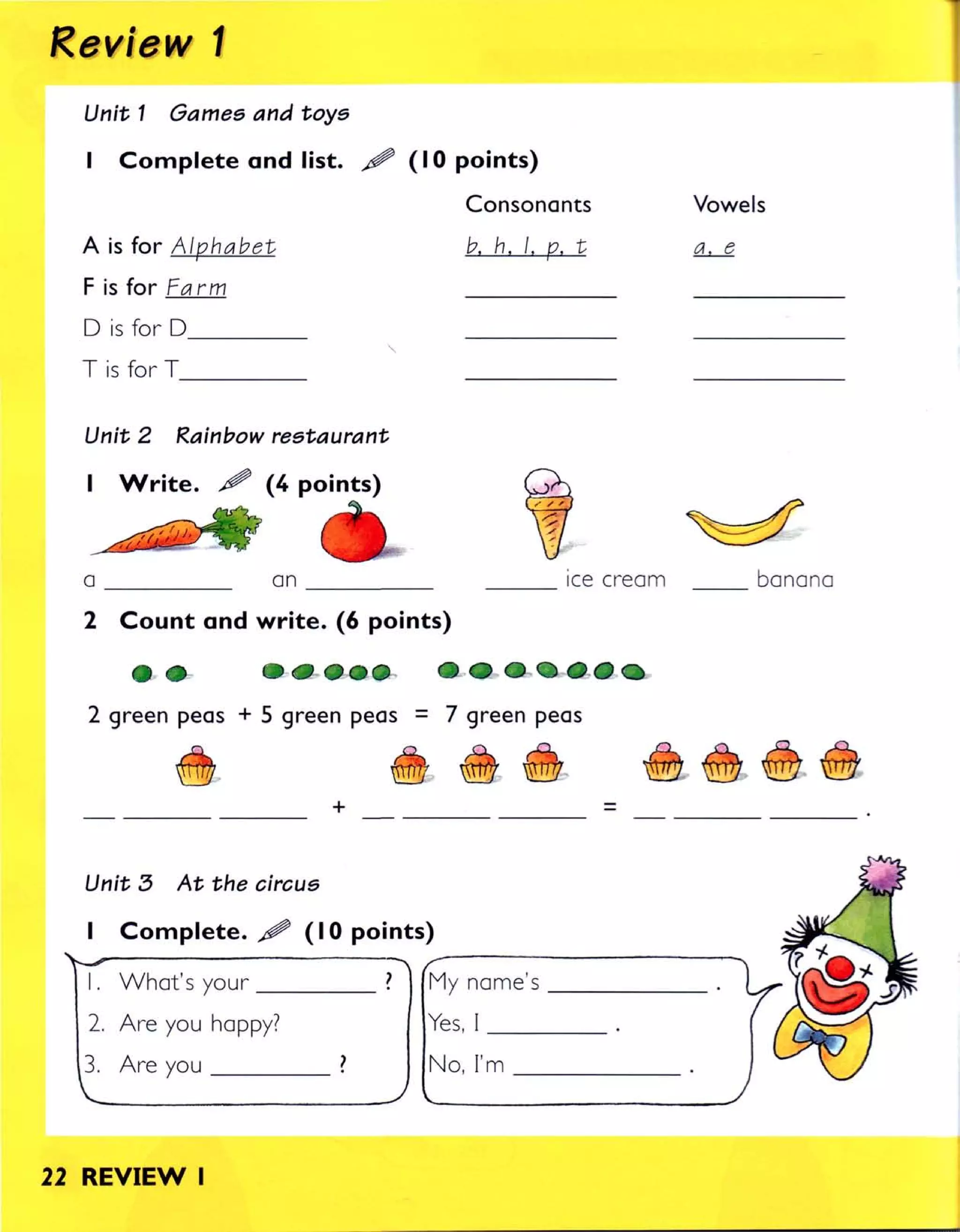 Picture grammar for children starter | PDF
