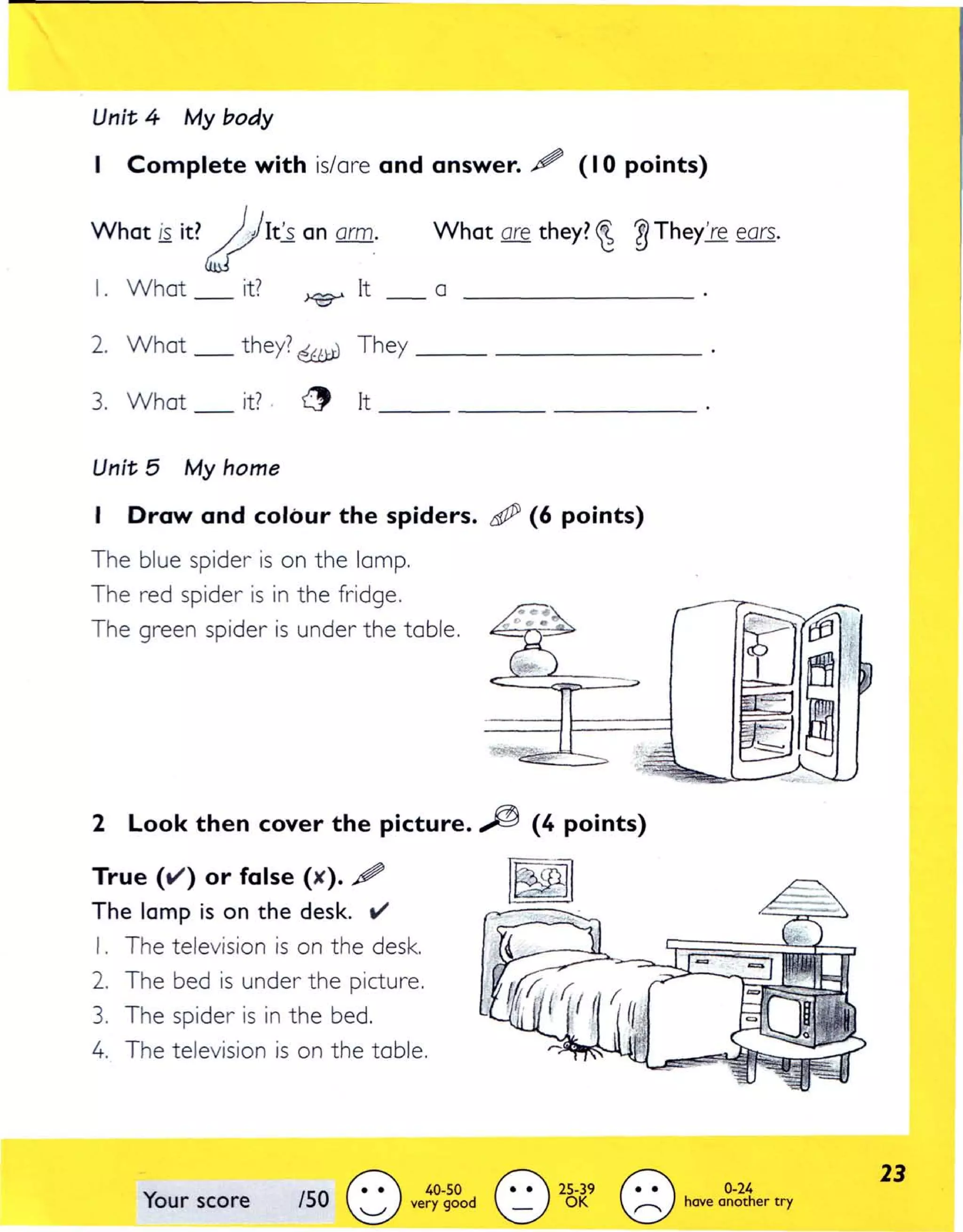Picture grammar for children starter | PDF