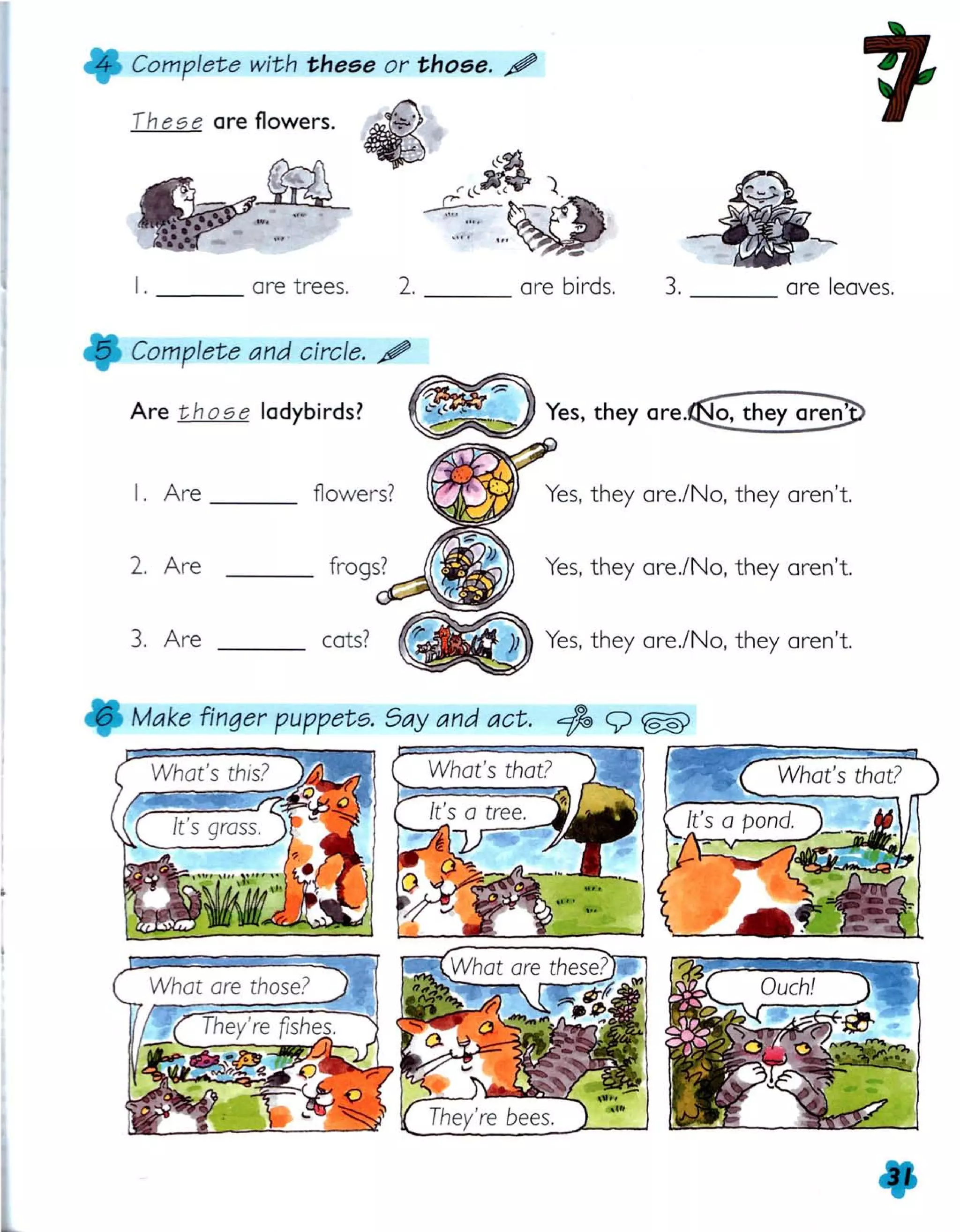 Picture grammar for children starter | PDF