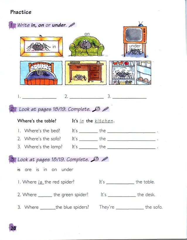 Picture grammar for children starter | PDF