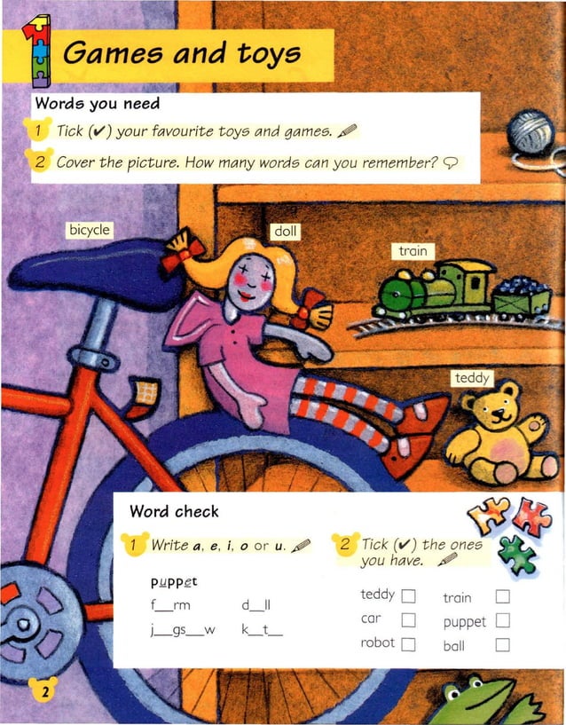 Picture grammar for children starter | PDF