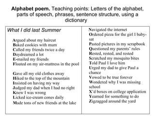 Picture poems | PPT
