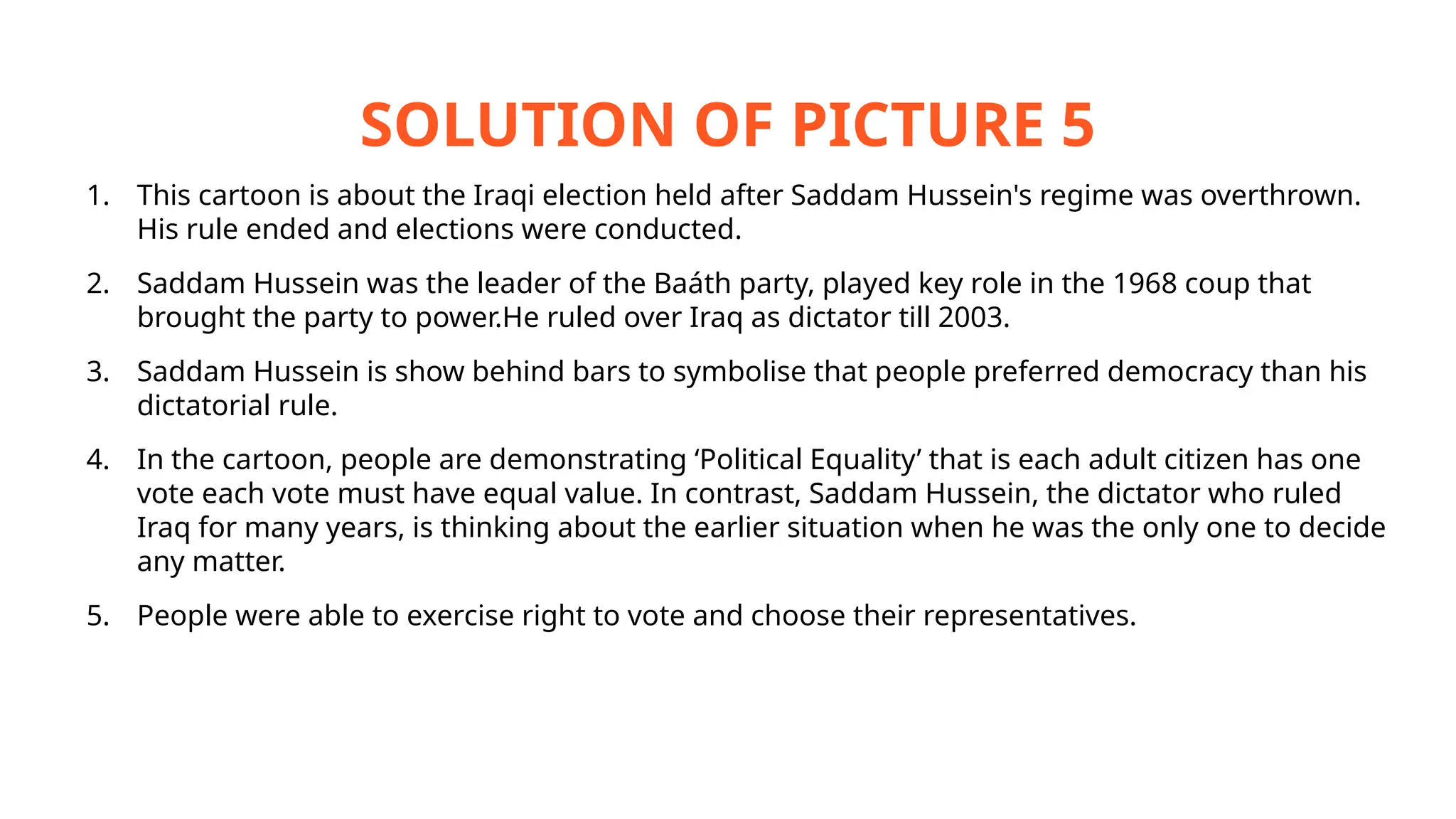 PICTURE QUESTIONS CHAPTER 1 WHAT IS DEMOCRACY_ WHY DEMOCRACY_.pptx