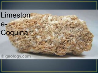 Pictures of different types of limestone | PPTX