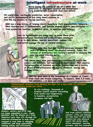 Picture Story: Intelligent Infrastructure at Work | PDF