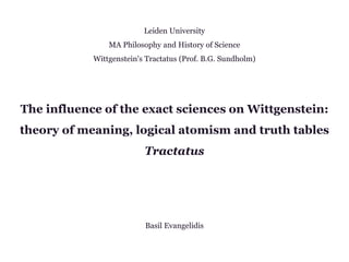Picture theory of meaning and logical atomism in TLP.pptx