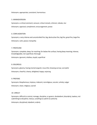 Picture These Sat Words In A Flash | PDF | Law