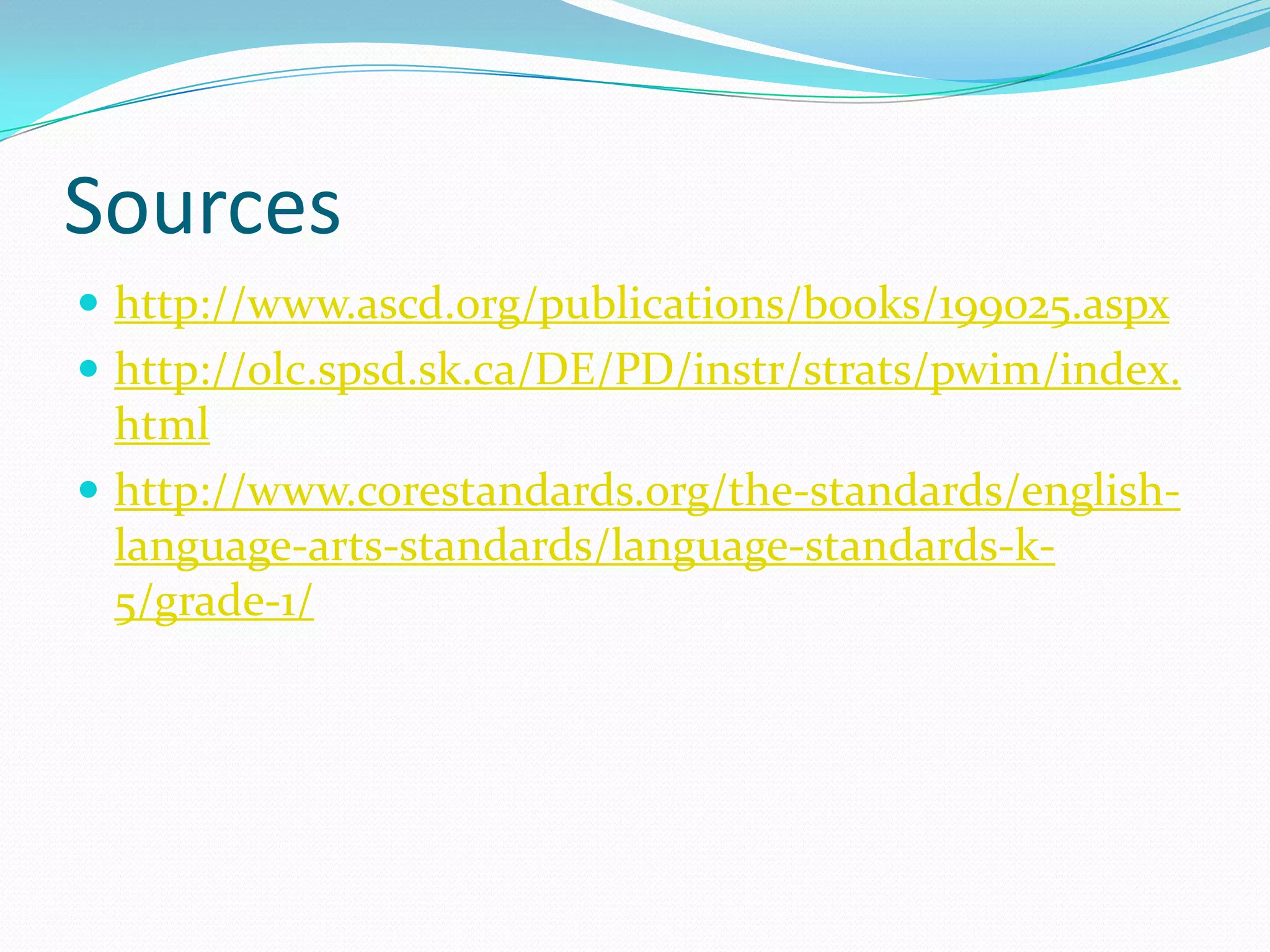 Picture Word Inductive Model (PWIM) | PPTX