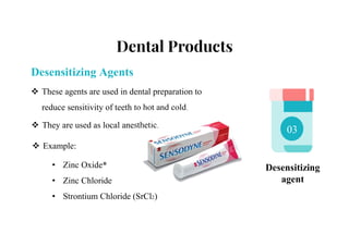 Dental Product Pharmaceutical Inorganic Chemistry B.Pharm | PDF