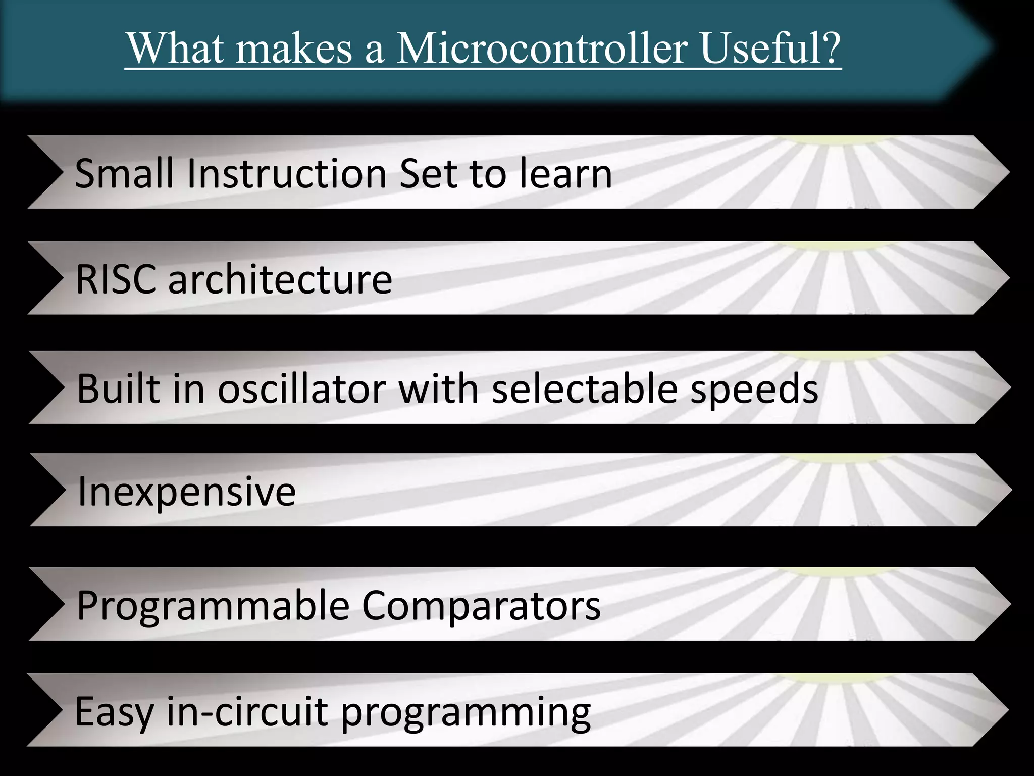 PIC Microcontrollers | PPT