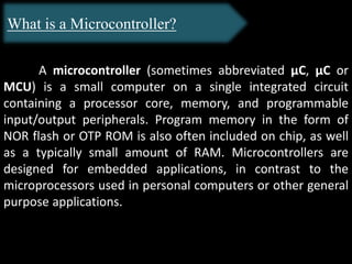 PIC Microcontrollers | PPTX