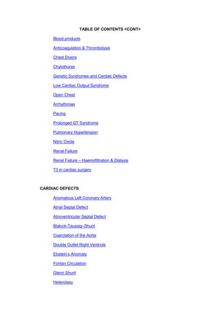 PICU cardiac guide - PICUDoctor.org