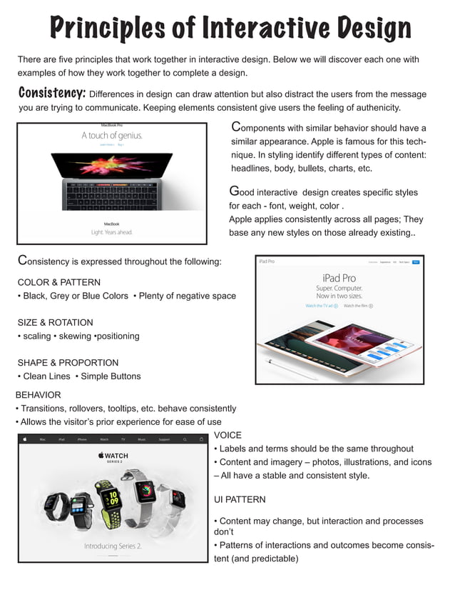 Principles of Interactive Design | PDF