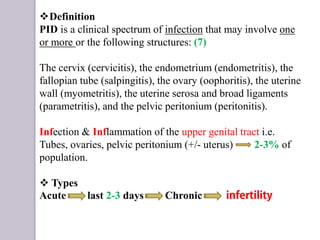 PID "Pelvic Inflammatory Disease" | PDF