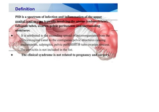 pelvic inflammatory disease in gynaecology | PDF