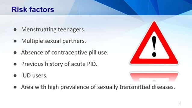 PELVIC INFLAMMATORY DISEASE (PID) | PPTX | Reproductive Health ...