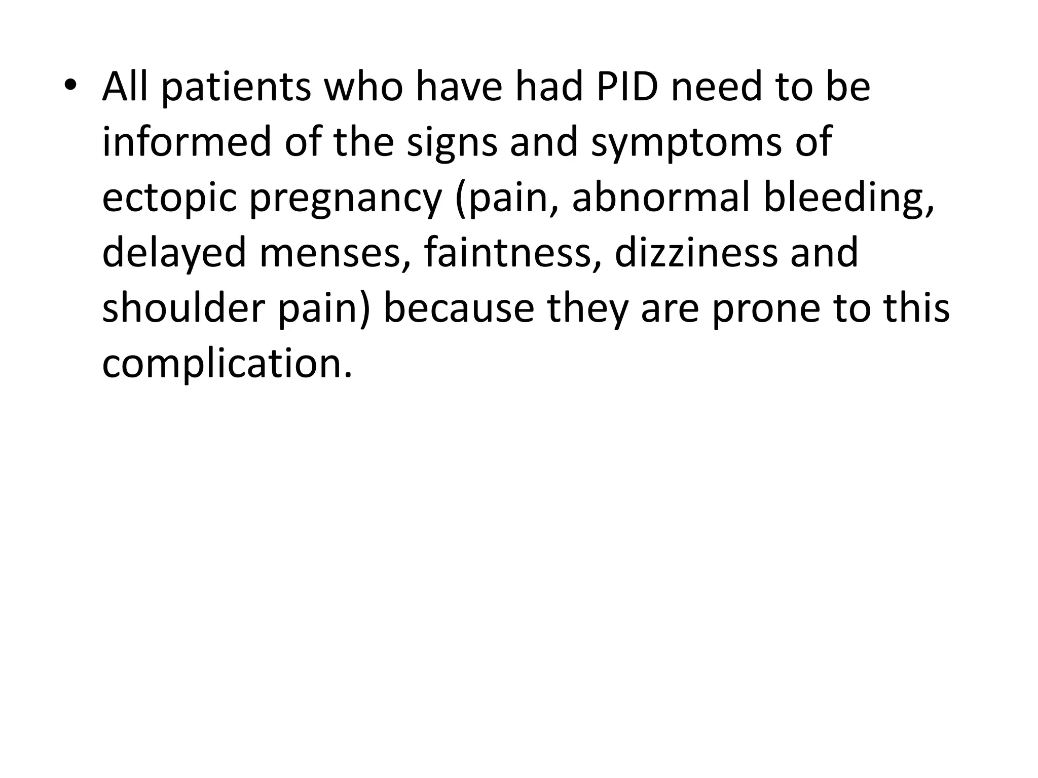 Pelvic inflammatory disease (PID) | PDF